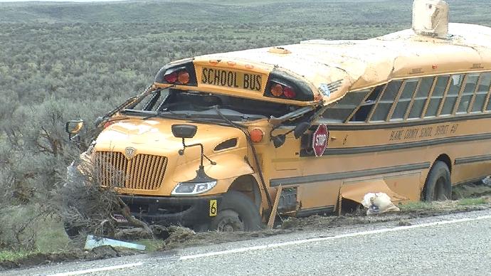 Idaho students on way to track meet hurt when school bus rolls - East ...