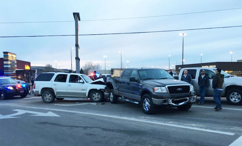Police pursuit ends after stolen vehicle crashes in Pocatello - East ...