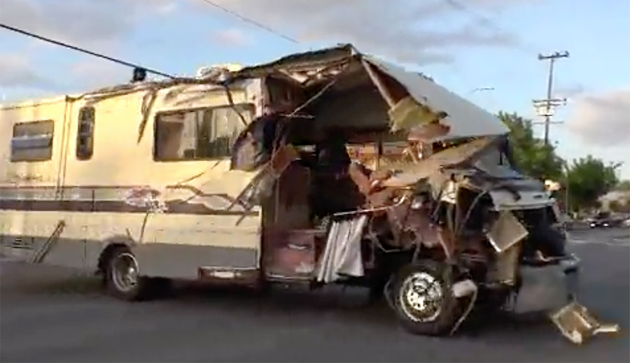 WATCH: RV leads police on high-speed chase through California ...