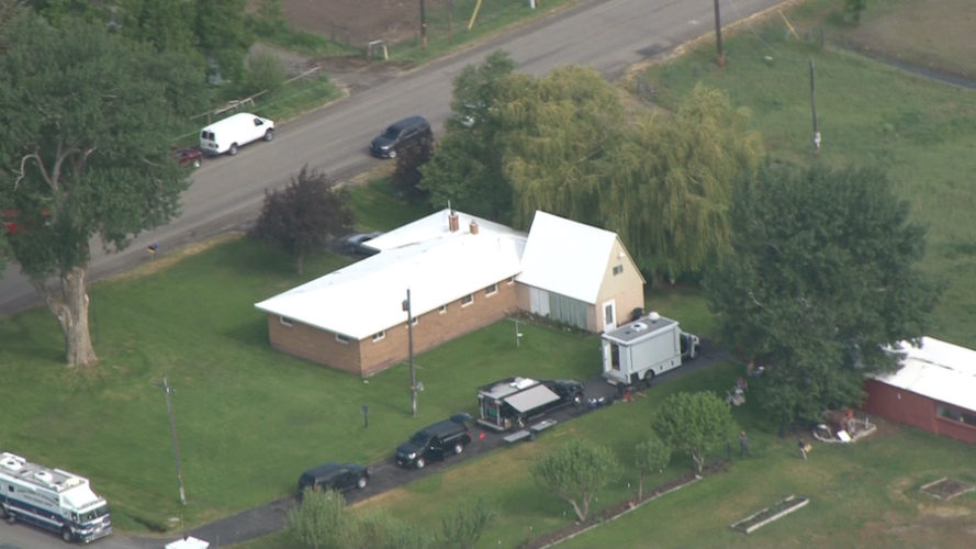 PHOTO GALLERY: Aerial views as search warrant is executed on Chad ...