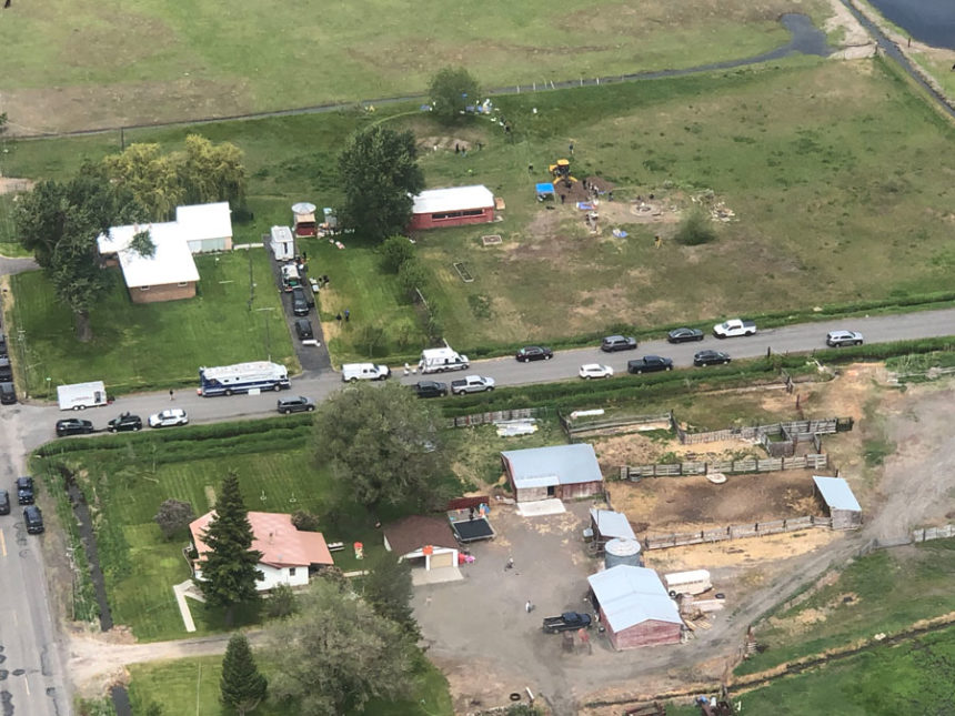 PHOTO GALLERY: Aerial views as search warrant is executed on Chad ...
