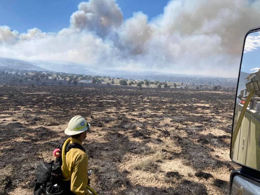 UPDATE: Howe Peak Fire shifts away from community; evacuation on ...