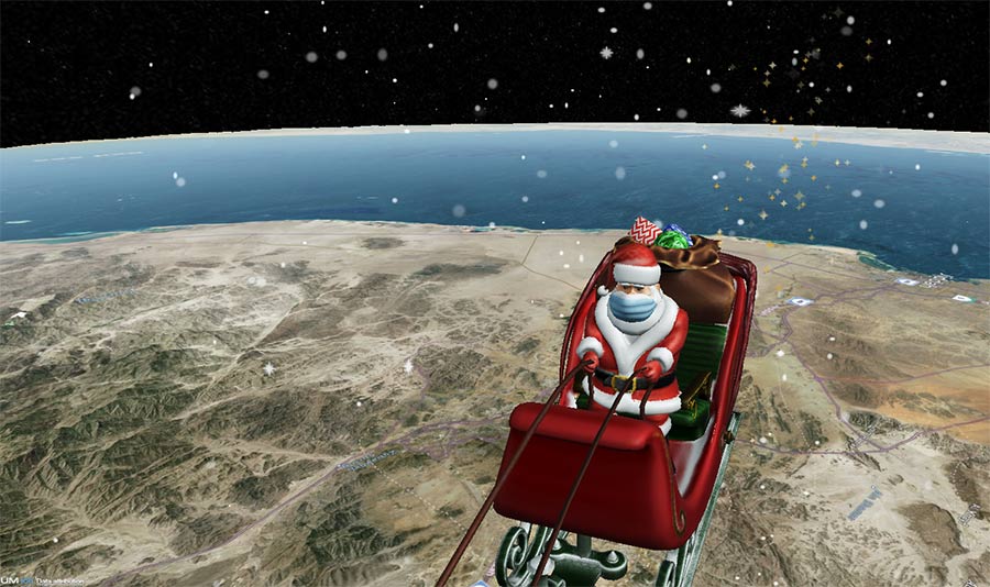 Track Santa as he flies around the world on Christmas Eve - East Idaho News