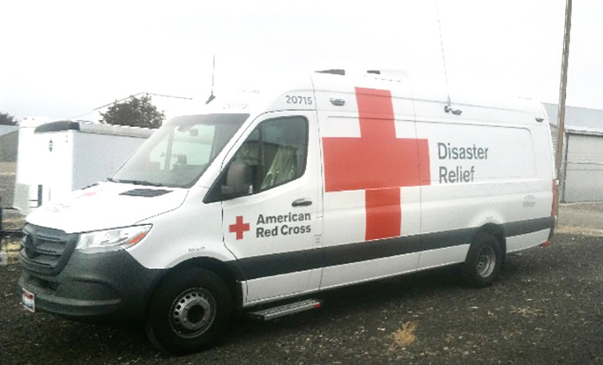Red Cross unveils 2 new vehicles to respond to disasters, deliver blood ...